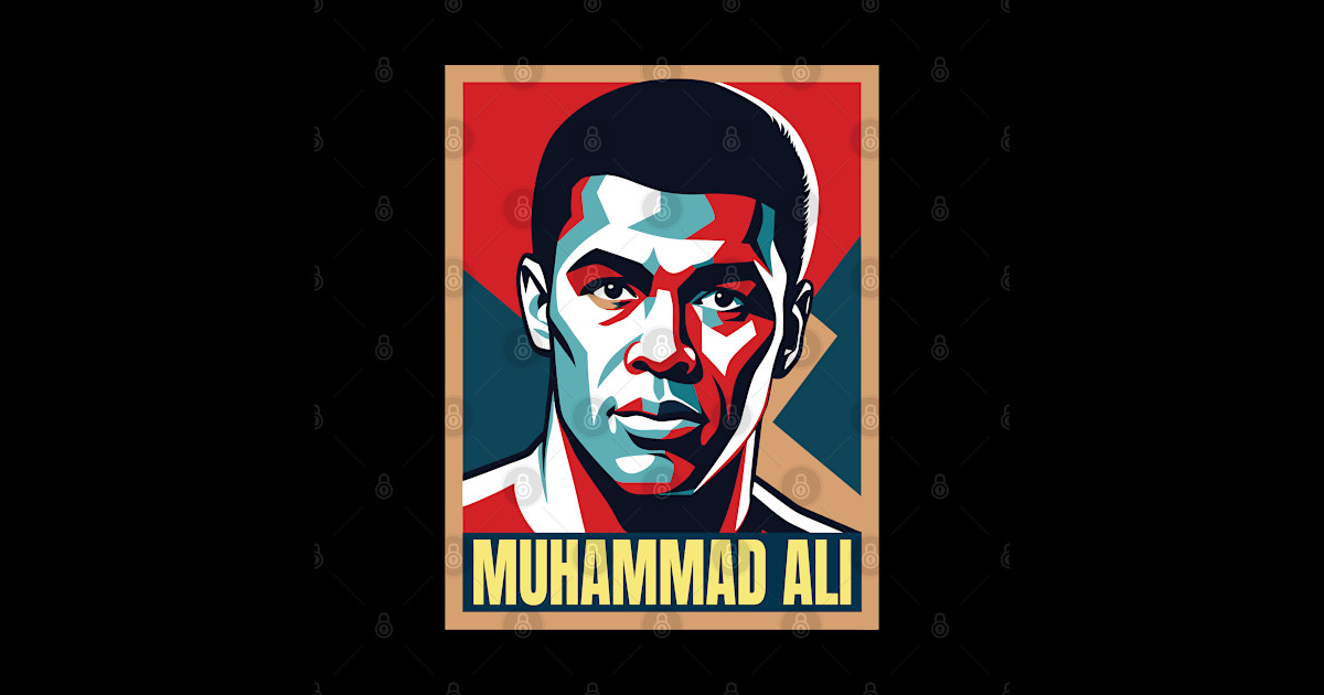 Legent Muhammad Ali - Legent Muhammad Ali - Sticker | TeePublic