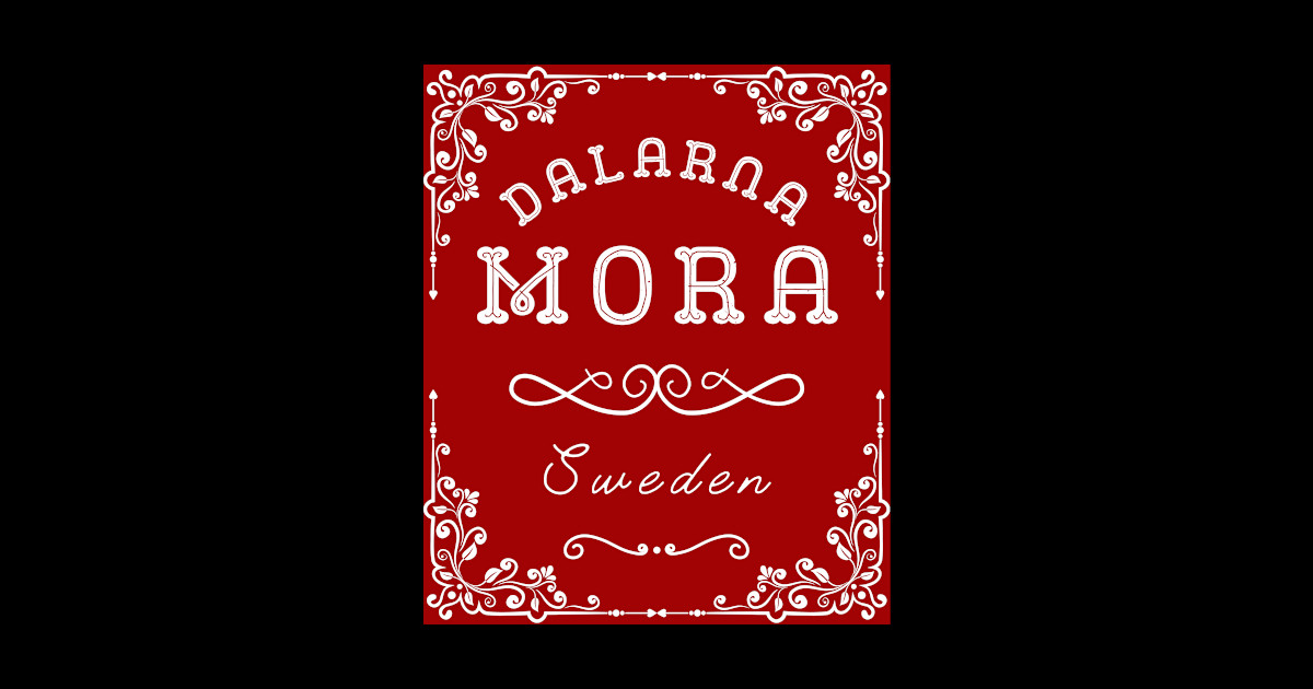 MORA Dalarna Sweden - Mora - Sticker | TeePublic