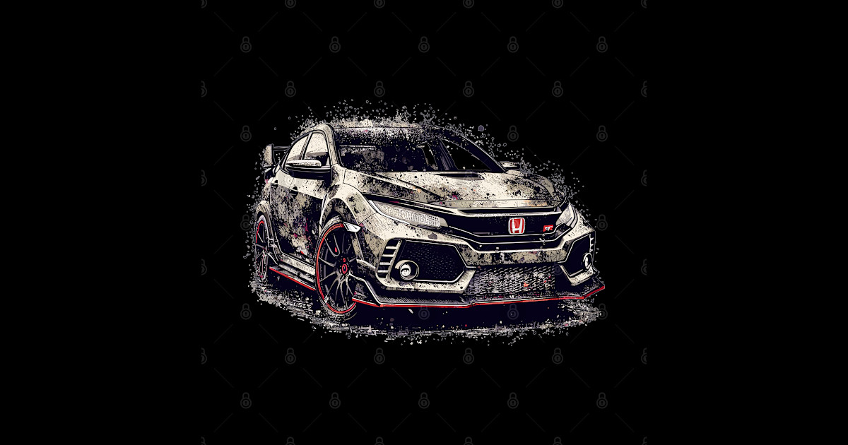 Honda Civic Type R - Honda Civic - Sticker | TeePublic