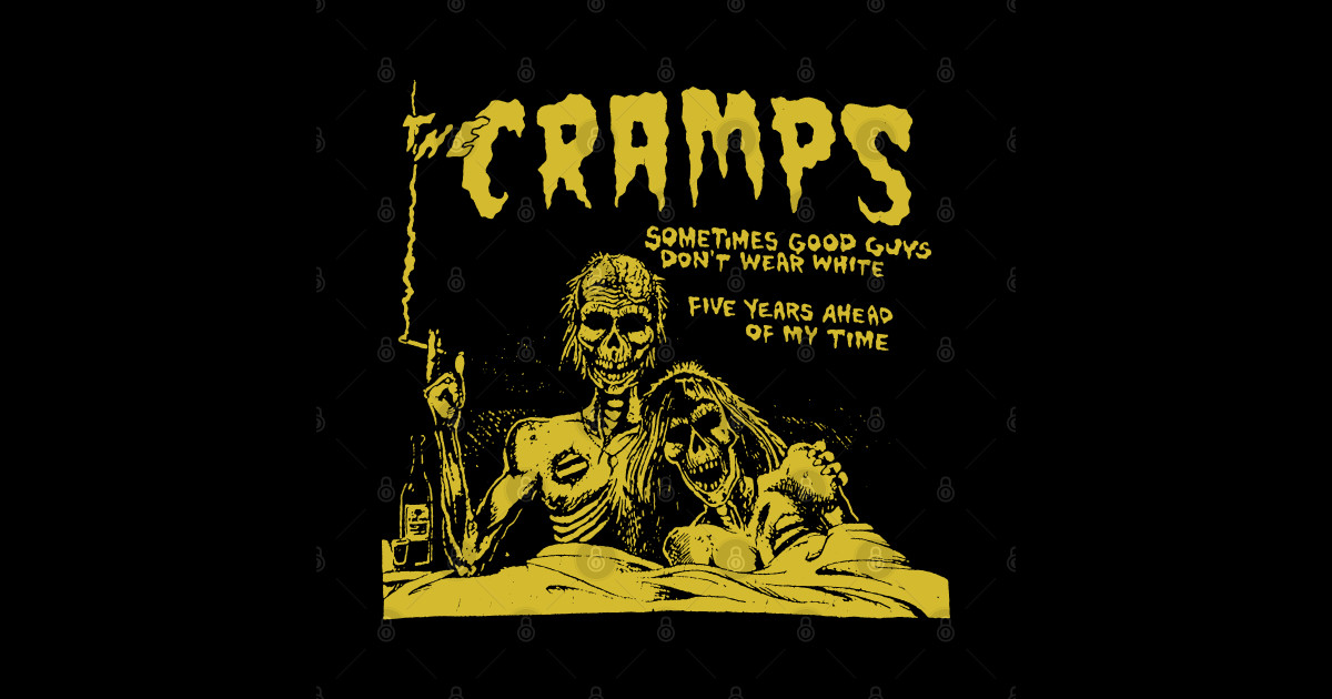 The Cramps band vintage - Cramps - Sticker | TeePublic