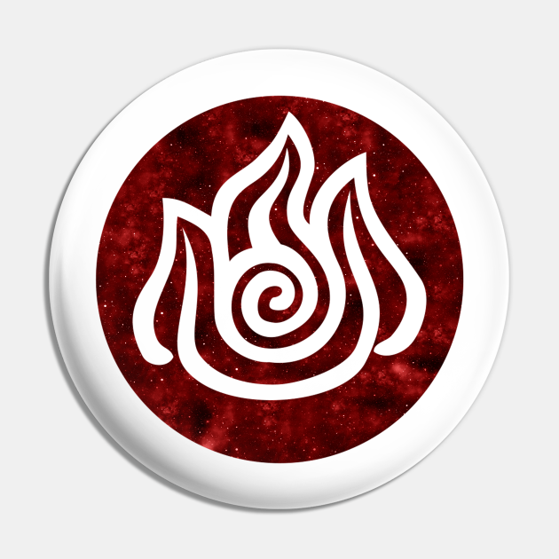 Avatar: The Last Airbender - Fire Symbol (Galaxy Design) - Fire Symbol ...