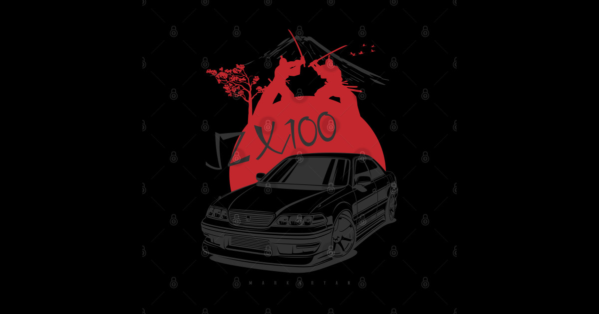 Mark II JZX100 - Mark 2 - Sticker | TeePublic