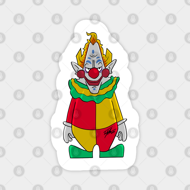 Bibbo - Killer Klown - Halloween - Magnet | TeePublic