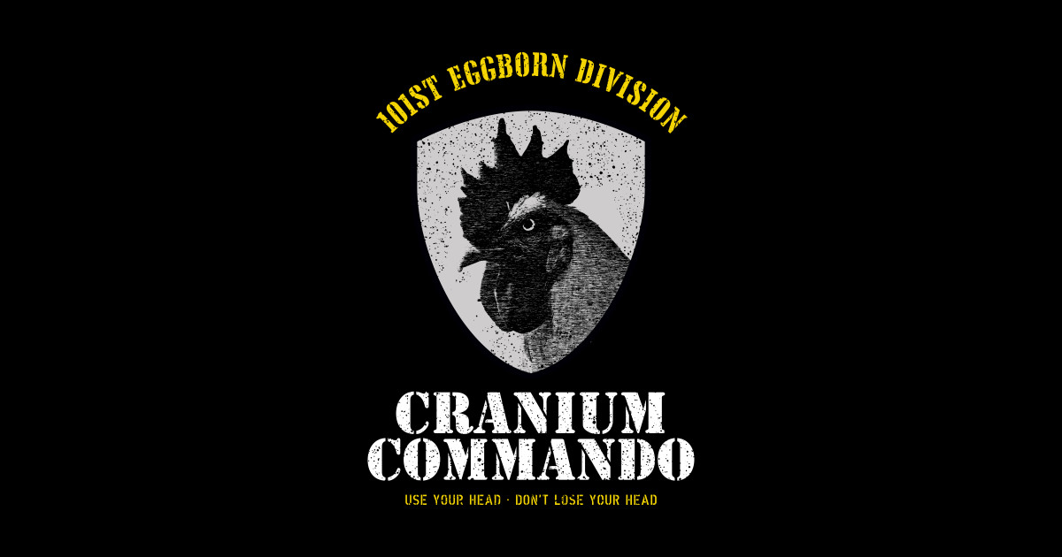 Cranium Commando - Cranium Command - Sticker | TeePublic