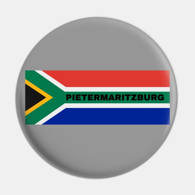 Pietermaritzburg City in South African Flag - South African Flag - Pin ...