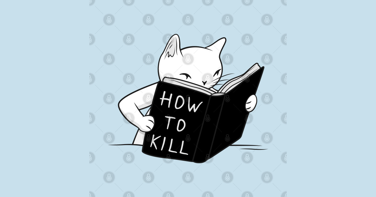 Apprentice Killer Cat - Cat - T-Shirt | TeePublic