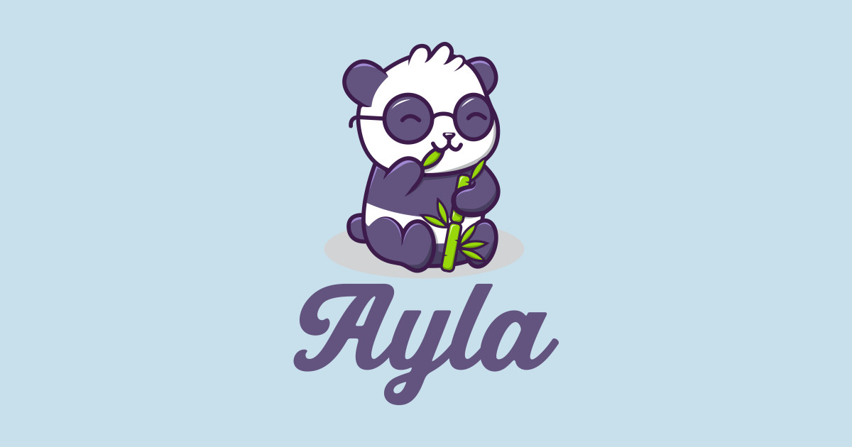 Ayla Panda Logo - Ayla - T-Shirt | TeePublic