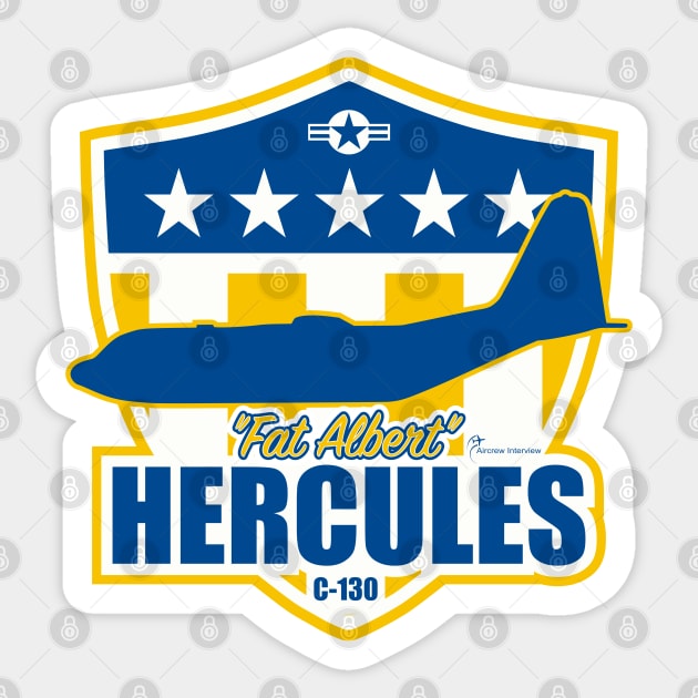 C-130 Hercules Fat Albert - C130 Herc - Sticker | TeePublic