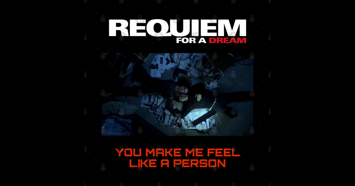 Requiem For a Dream - Movie Art - Sticker | TeePublic