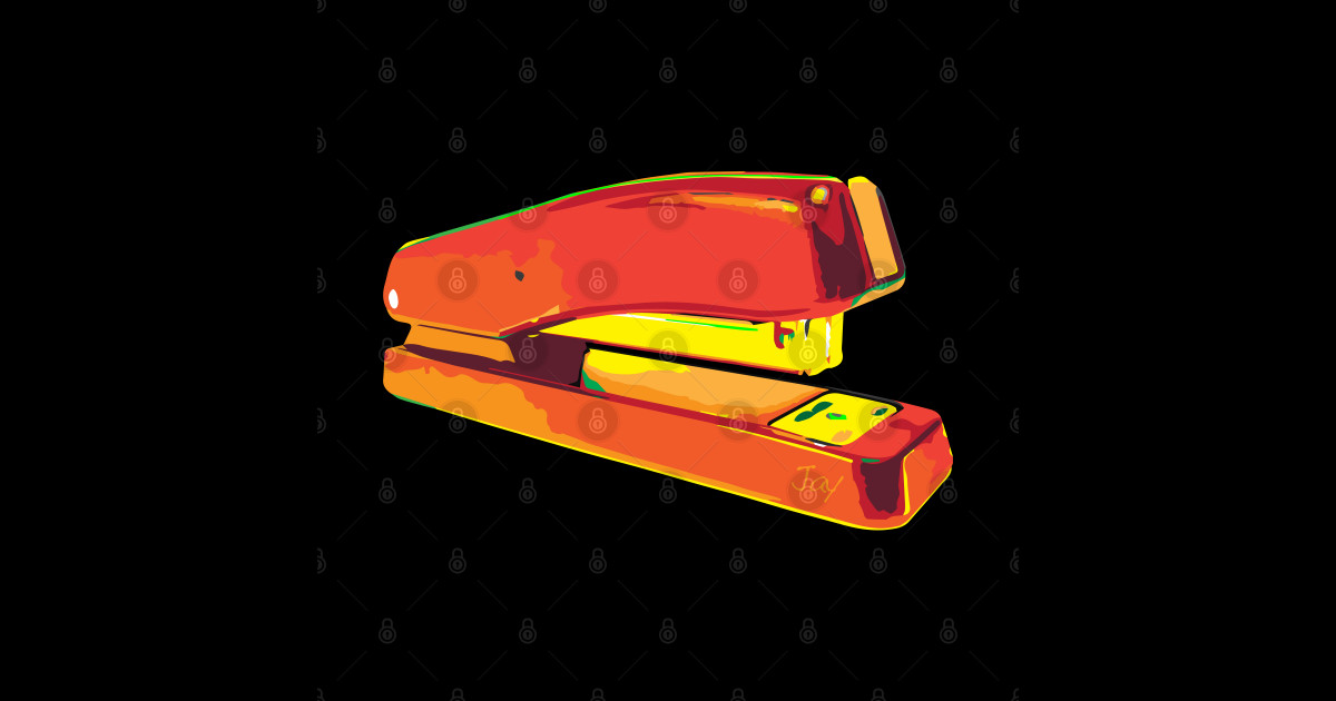 Stapler - Stapler - Sticker | TeePublic