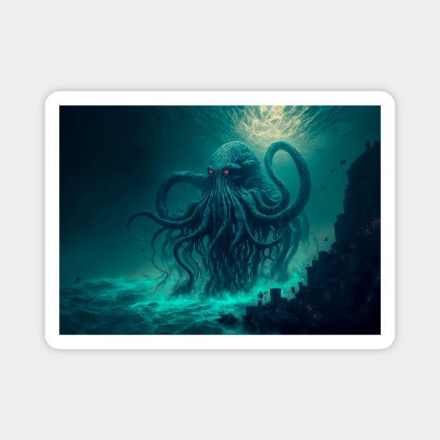 The Call of Cthulhu - Lovecraft - Magnet | TeePublic
