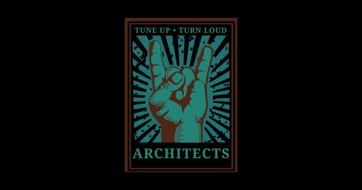 Architects - Architects - Sticker | TeePublic