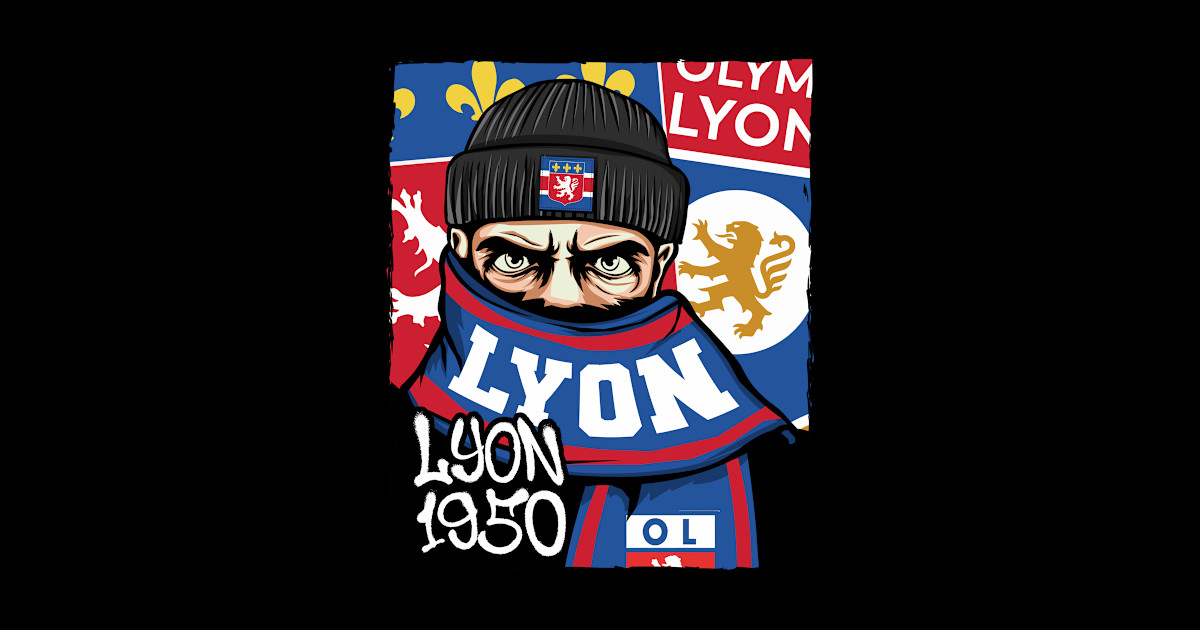 ultras lyon - Ultras Lyon - Sticker | TeePublic