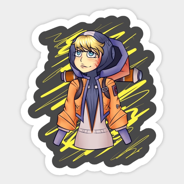 Wattson From Apex Legends - Apex Legends - Sticker | TeePublic