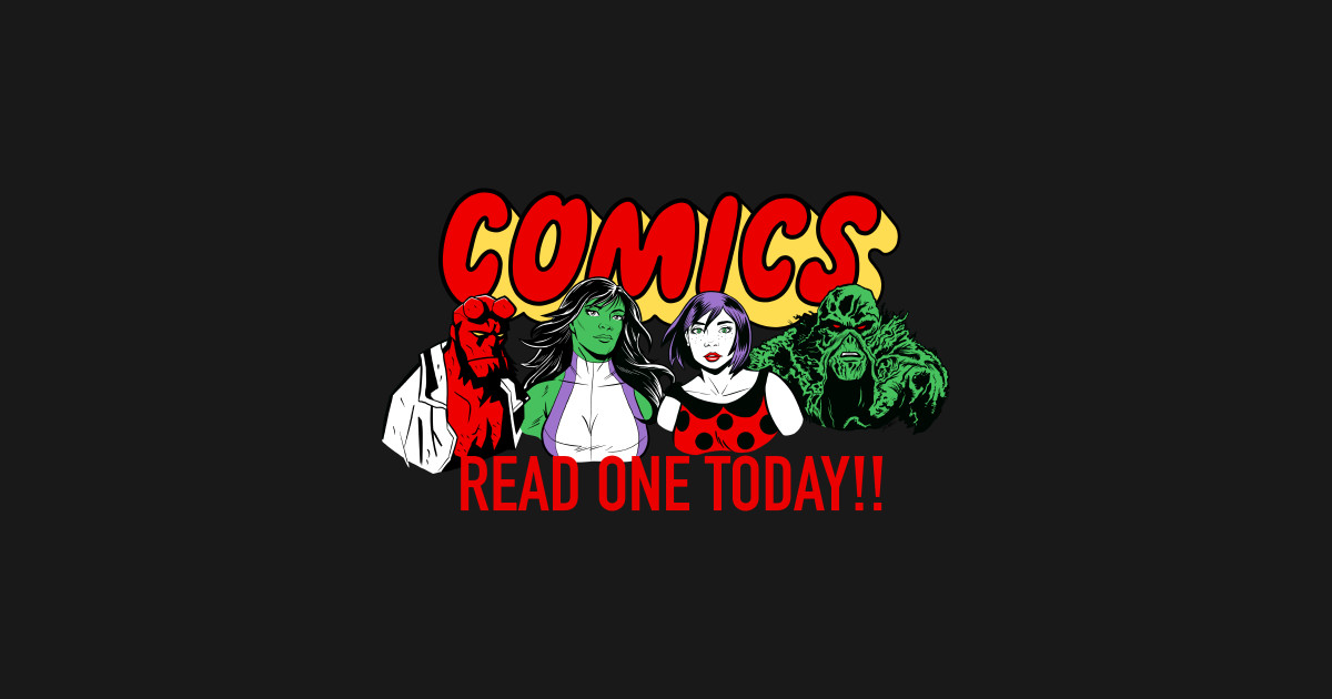 Comics: Read One Today Series 7 - Comic - Long Sleeve T-Shirt | TeePublic
