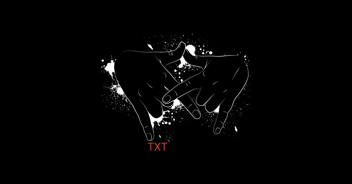 TXT Hands sign - Tomorrow X Together - Posters and Art Prints | TeePublic