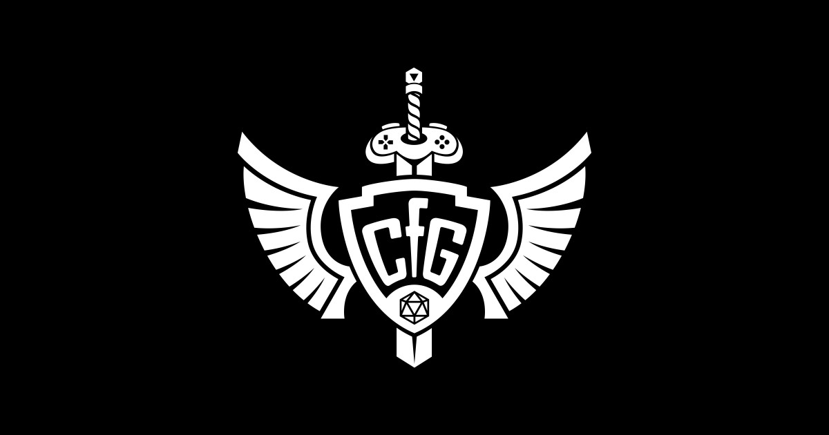 CfG Logo White - Coaching For Geeks - Sticker | TeePublic