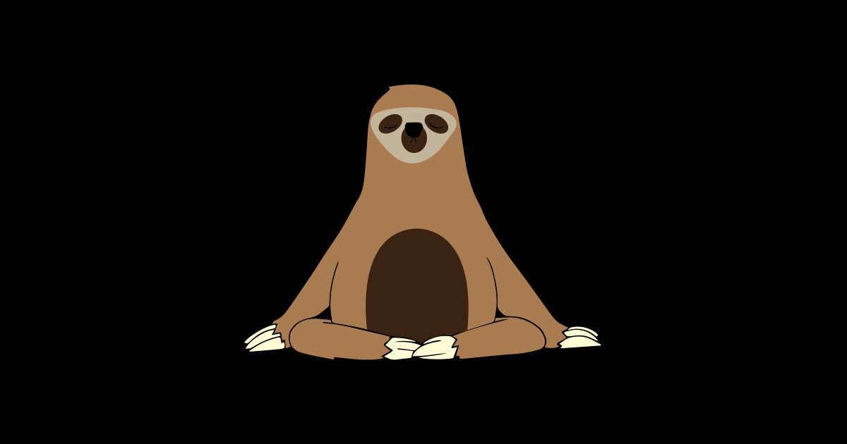 Master Sloth - Sloth - T-Shirt | TeePublic