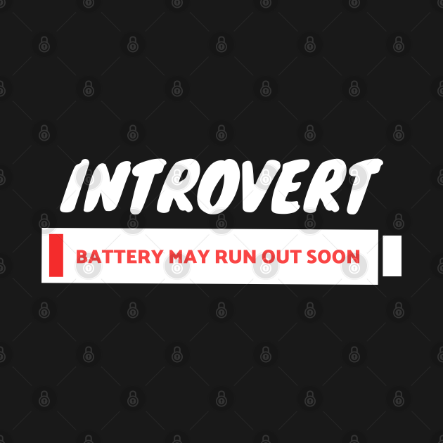 INTROVERT Battery May Run Out Soon - Introvert Gift - Crewneck ...