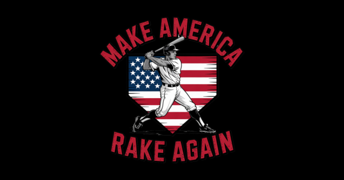 Make America Rake Again - Make America Rake Again - Sticker | TeePublic