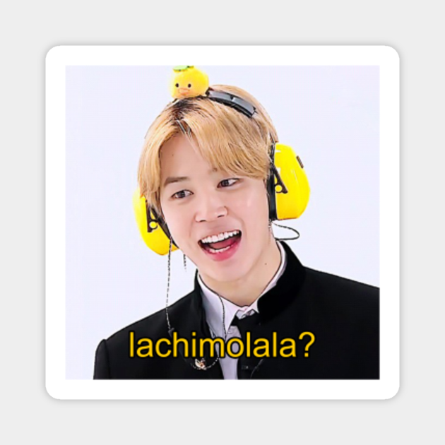 BTS JIMIN CARBONARA LACHIMOLALA LARGEMORARA - Bts - Magnet | TeePublic BTS JIMIN CARBONARA LACHIMOLALA LARGEMORARA - Bts - Magnet | TeePublic