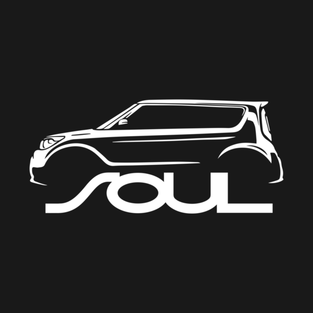 Kia Soul Outline - Kia Soul Outline - T-Shirt | TeePublic