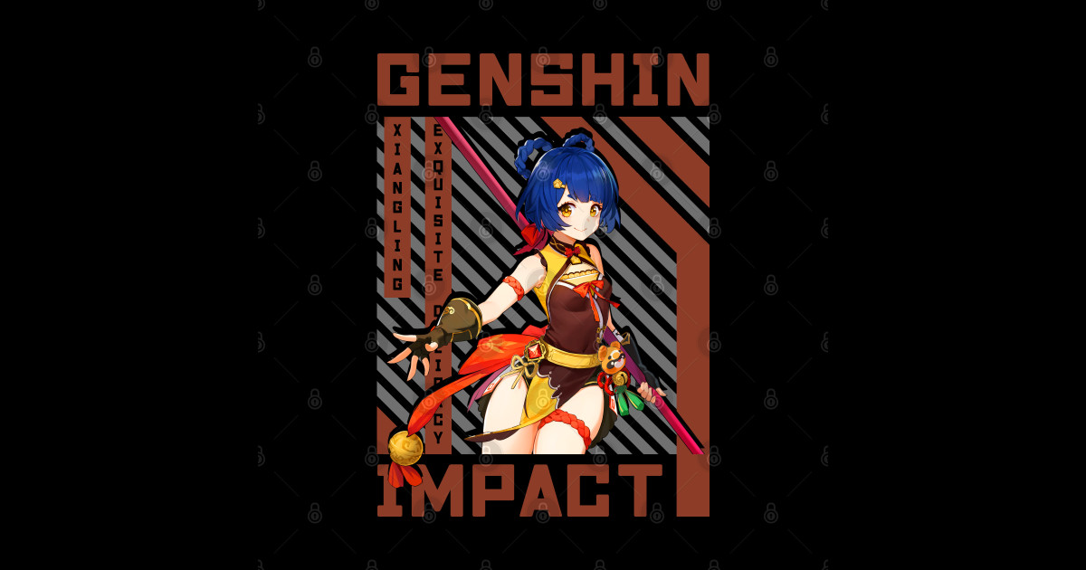 Xiangling | Genshin Impact - Genshin Impact - Sticker | TeePublic