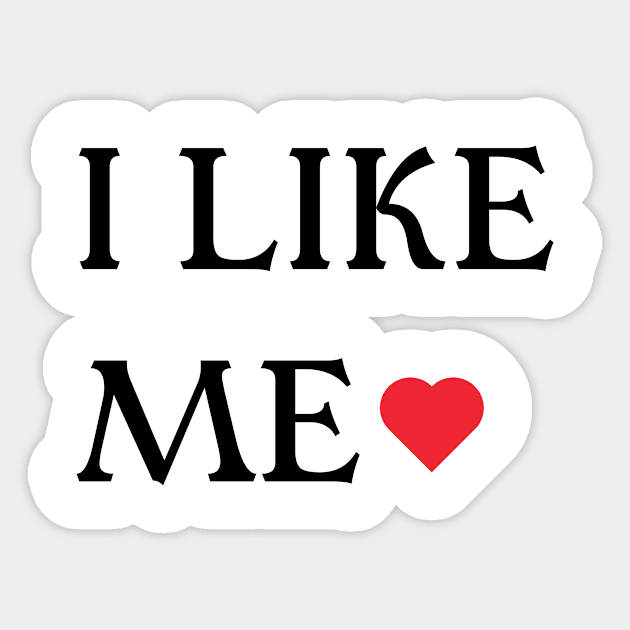 I LIKE ME - Deadpool - Sticker | TeePublic