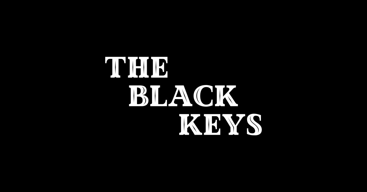 The Black Keys simple design - The Black Keys - Sticker | TeePublic
