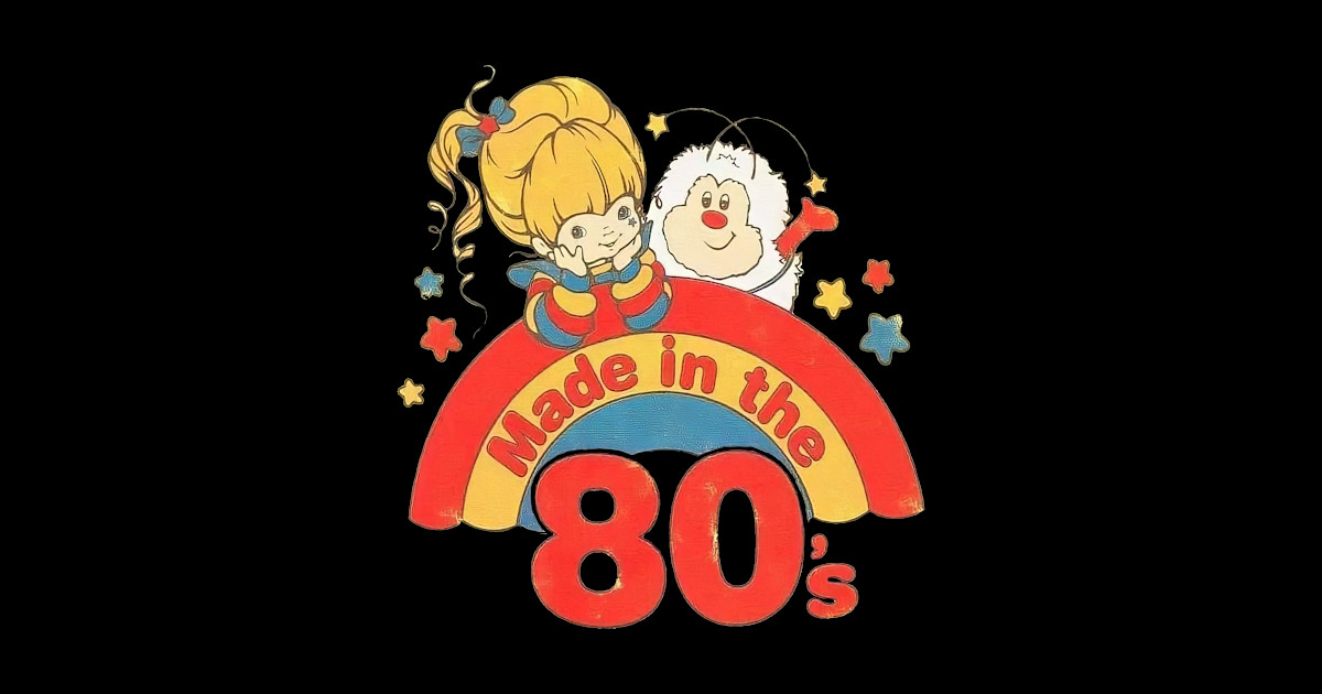Cartoon Friends Nostalgia Friends 80's Cartoon Characters Rainbow Ca!re ...