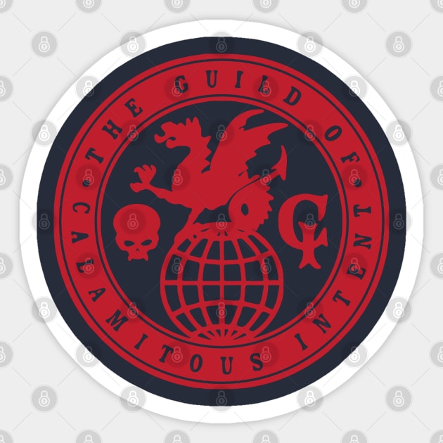 Guild of Calamitous Intent - Venture Bros - Sticker | TeePublic