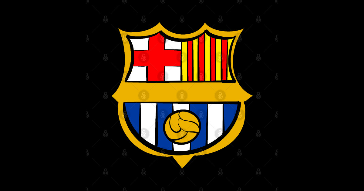 Visca barca - Football - Sticker | TeePublic