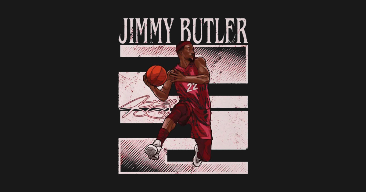 Jimmy Butler Miami Number - Jimmy Butler - T-Shirt | TeePublic