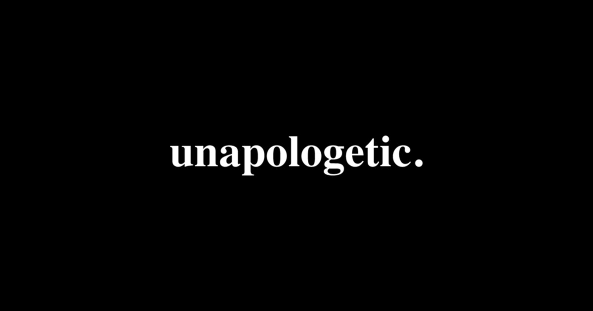 Unapologetic - Be Yourself - Sticker | TeePublic