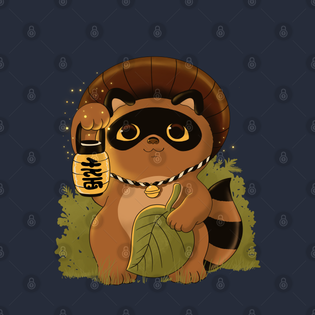Tanuki - Tanuki - Kids T-Shirt | TeePublic