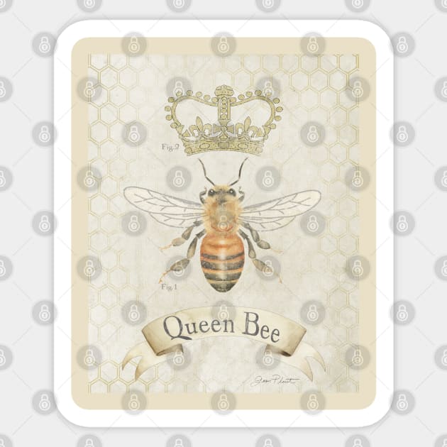 Queen Bee Collection A1 - Queen Bee - Sticker | TeePublic