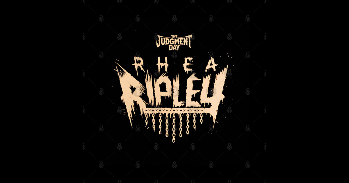 The Judgment Day Rhea Ripley - Rhea Ripley - Sticker | TeePublic