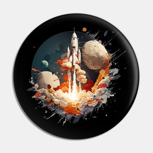 Astronaut Space Stars Nasa Galaxy Pins and Buttons for Sale | TeePublic