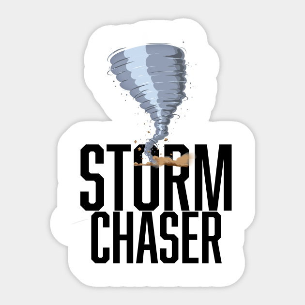 Storm Chaser logo - Storm Chaser Logo - Sticker | TeePublic