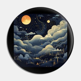 Angel Girl Of The Universe Night Sky Pins and Buttons for Sale | TeePublic