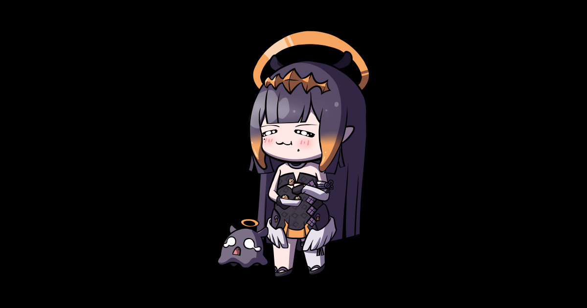 Chibi Ninomae Ina'nis - Hololive - Hololive - Posters and Art Prints ...