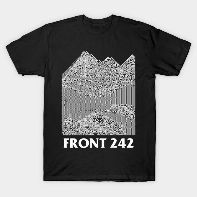 Front 242 //// Tribute Design - Front 242 - T-Shirt | TeePublic