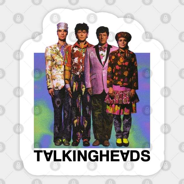 Vintage Talking Heads - Talking Heads - Sticker | TeePublic