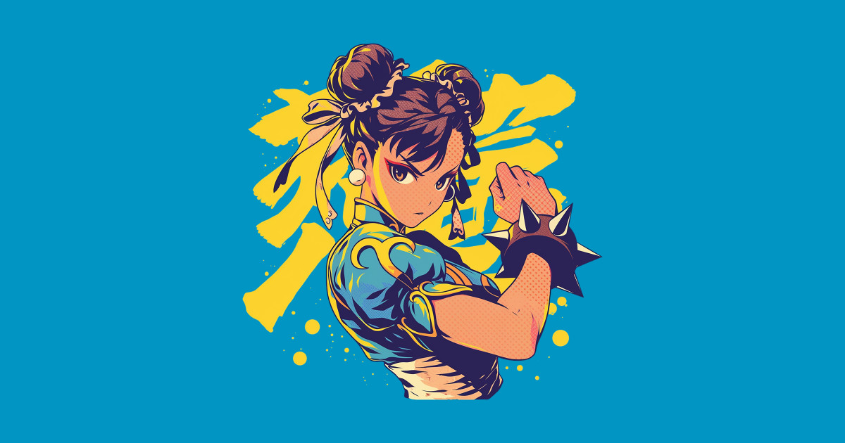 chun li - Chun Li - T-Shirt | TeePublic
