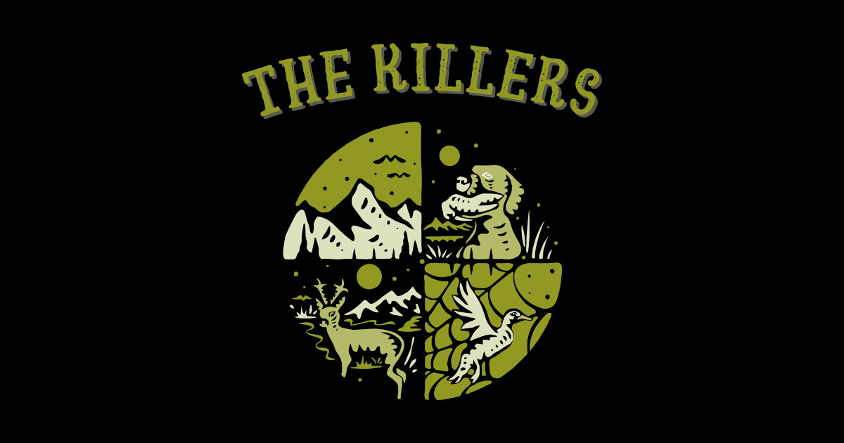 THE KILLERS BAND - The Killers Band - Sticker | TeePublic
