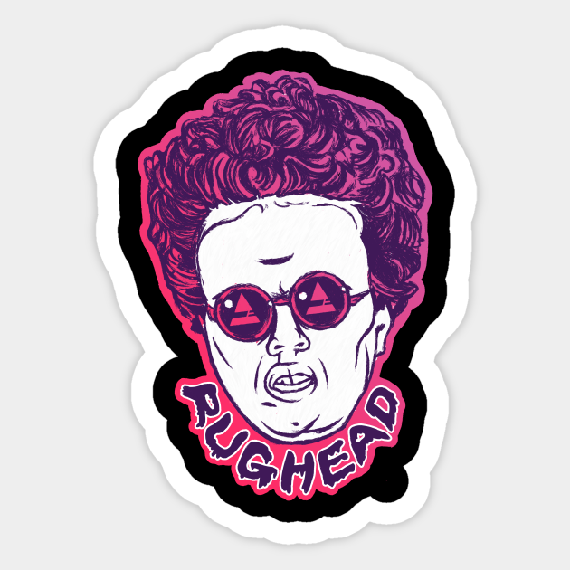 The Wraith Rughead - The Wraith 1986 80s Movie - Sticker | TeePublic