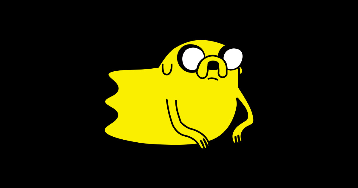 jake ghost - Jake The Dog - Sticker | TeePublic