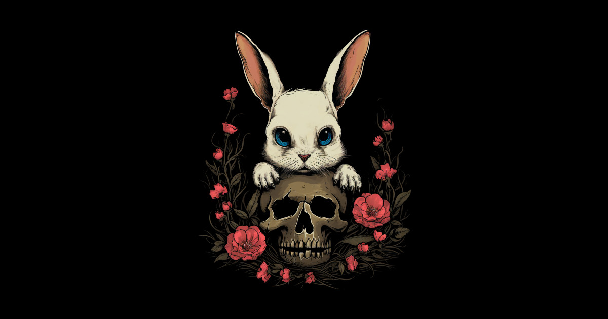 Macabre Rabbit - Macabre Rabbit - Sticker | TeePublic