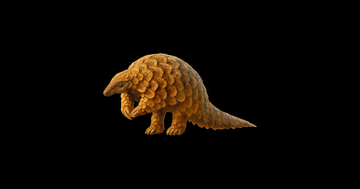 Pangolin Walking on Hind Legs Picture for Pangolin Fans - Pangolin ...