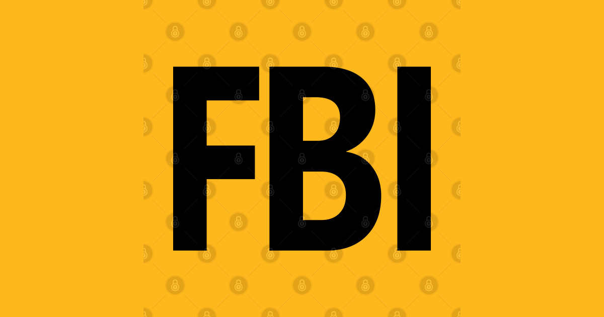 FBI Shirt FRONT Print Black - Fbi - T-Shirt | TeePublic